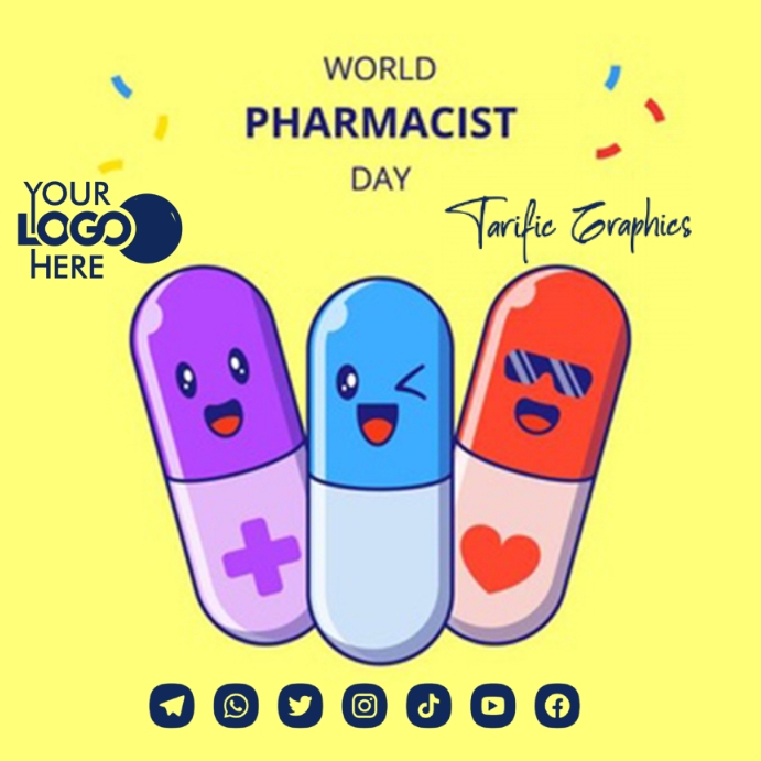 world pharmacists day Template | PosterMyWall