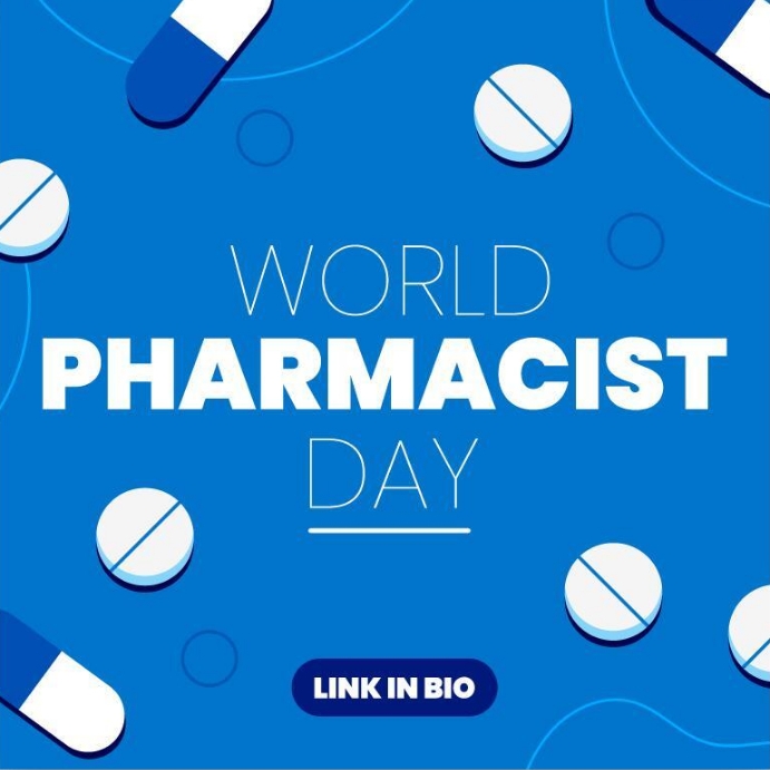 World Pharmacists Day Template | PosterMyWall