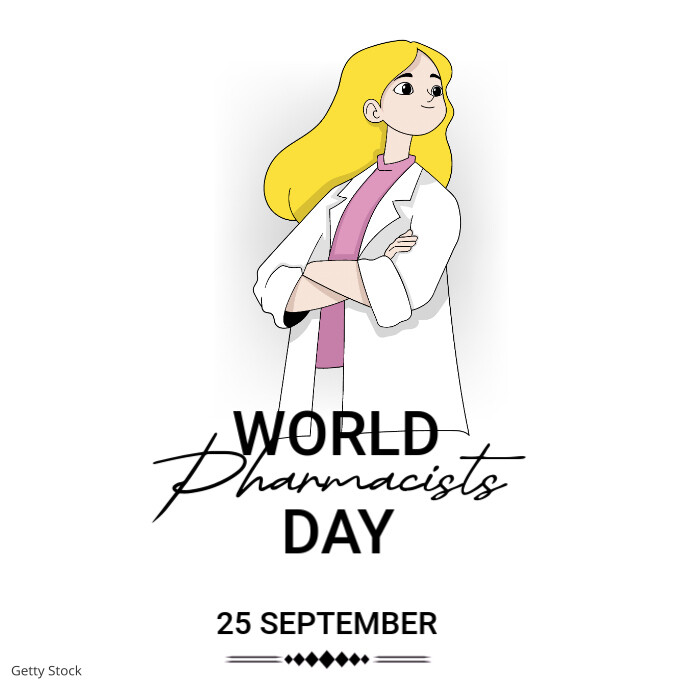 World Pharmacists Day Instagram Post Template | PosterMyWall
