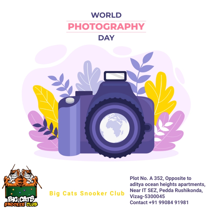 world photography day Template | PosterMyWall