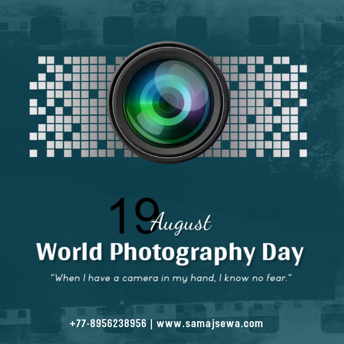 World Photography Day Template | PosterMyWall