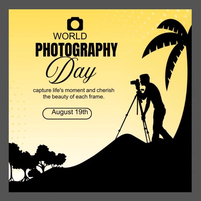 world photography day Template | PosterMyWall