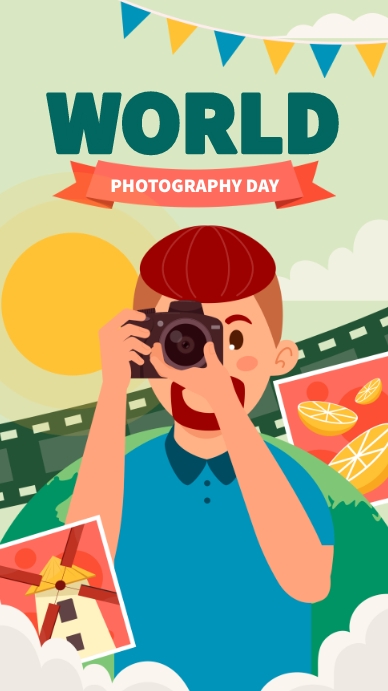 World Photography Day Template | PosterMyWall