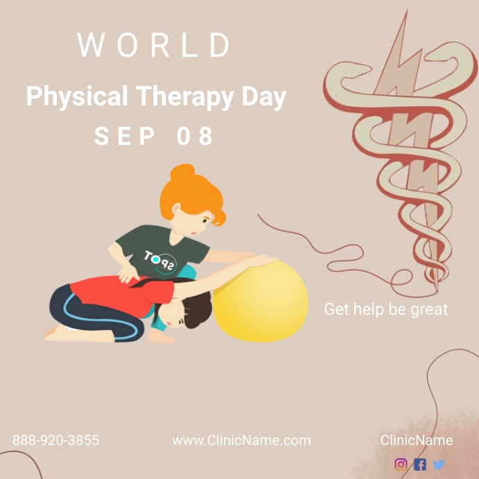 Modèle World Physical Therapy Day | PosterMyWall