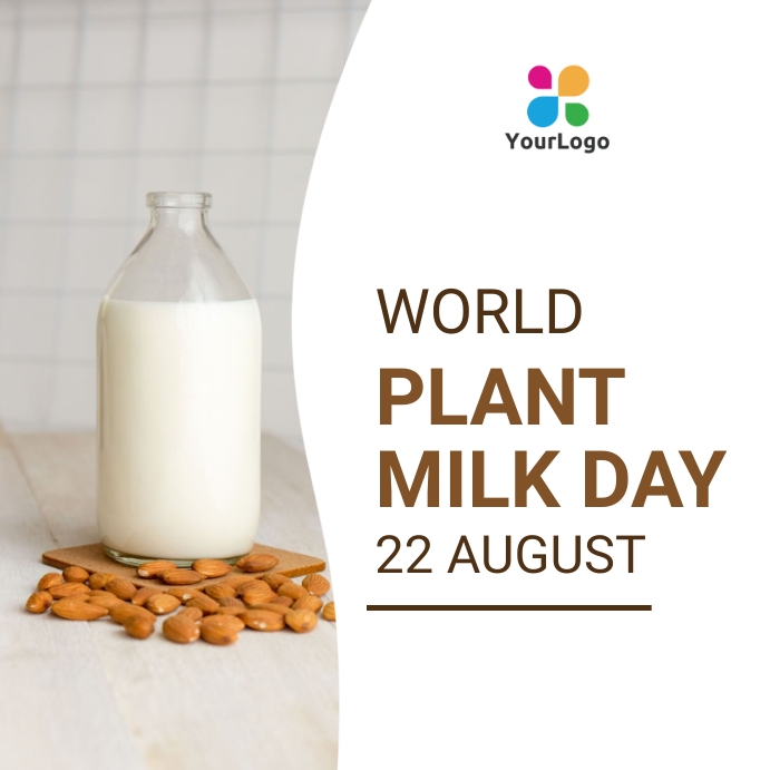 World plant milk day holiday Template | PosterMyWall