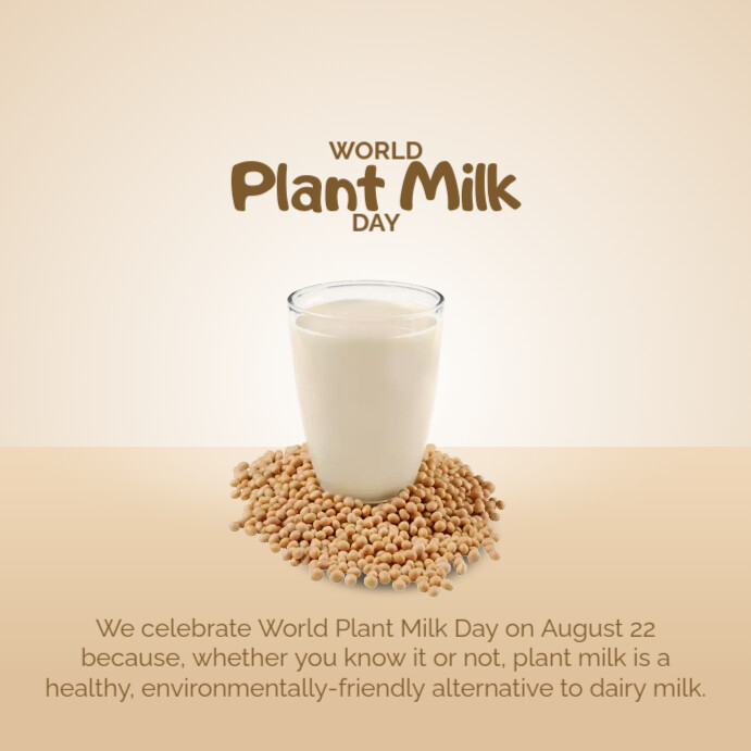 Plantilla de World Plant Milk Day Instagram Post | PosterMyWall