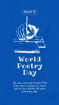 World Poetry Day Template | PosterMyWall