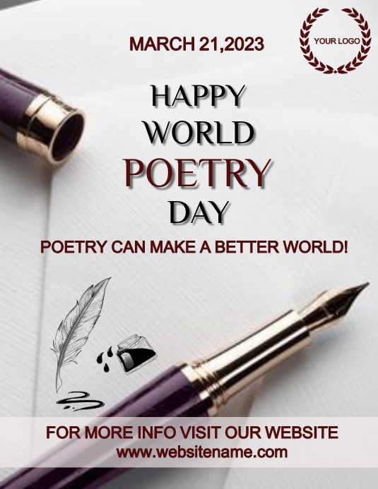 world poetry day Template | PosterMyWall
