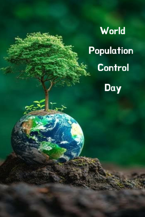 World population control day Template | PosterMyWall