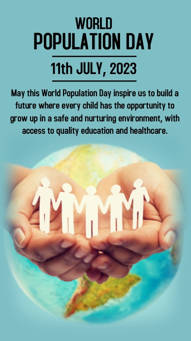 Copy of World population day, population day | PosterMyWall