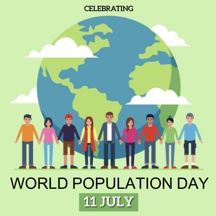 WORLD POPULATION DAY CELEBRATION TEMPLATE | PosterMyWall