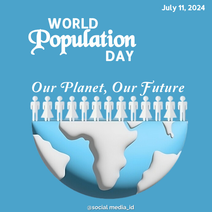 World population day collage design Template | PosterMyWall