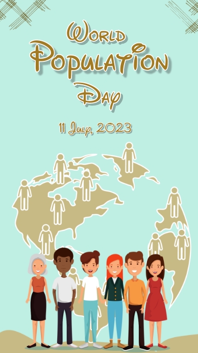 World population day Template | PosterMyWall