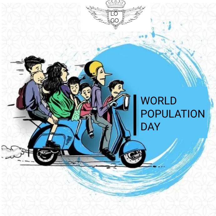 World population day Template | PosterMyWall