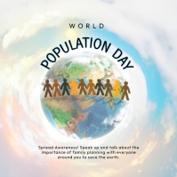 world population day template | PosterMyWall