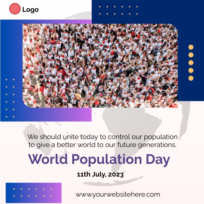 World Population Day Template | PosterMyWall