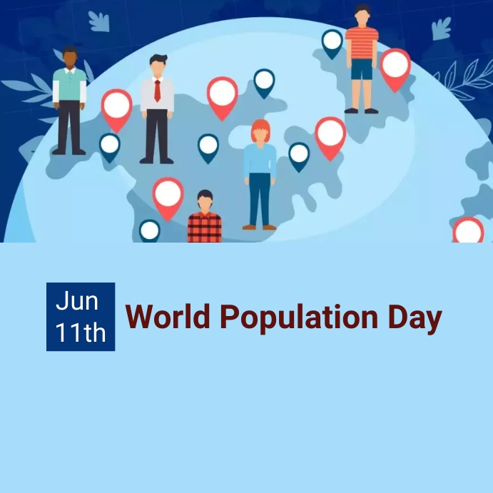 world population day Template | PosterMyWall