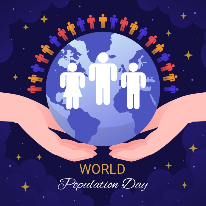 world population day Template | PosterMyWall