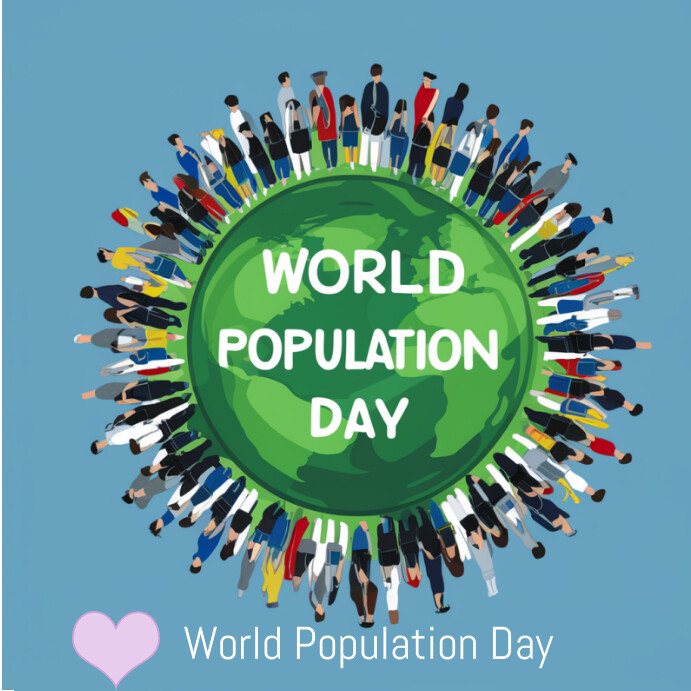 World Population Day Template | PosterMyWall