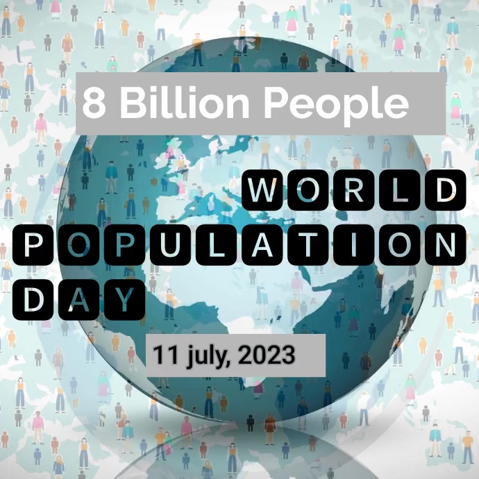 World population day Template | PosterMyWall