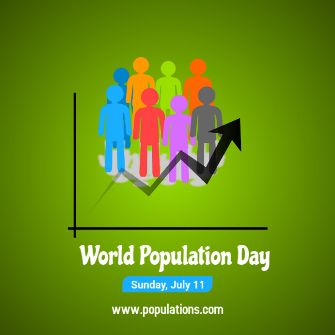 World Population Day Template | PosterMyWall