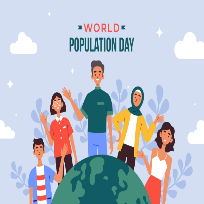 World population day Template | PosterMyWall