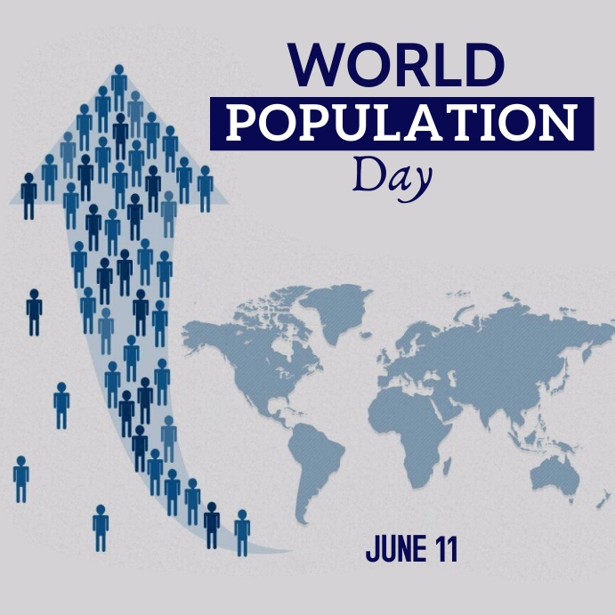 WORLD POPULATION DAY Template | PosterMyWall