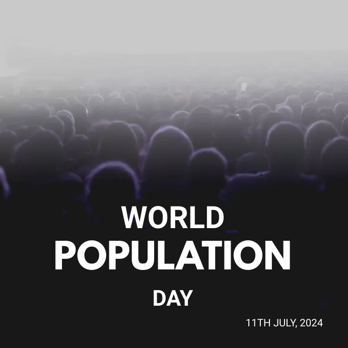 World population day Template | PosterMyWall