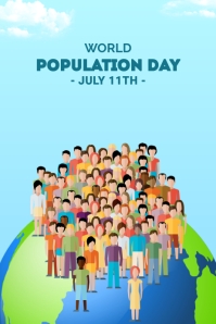 World Population Day Template | PosterMyWall