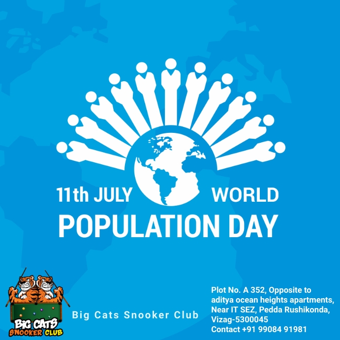 world population day Template | PosterMyWall