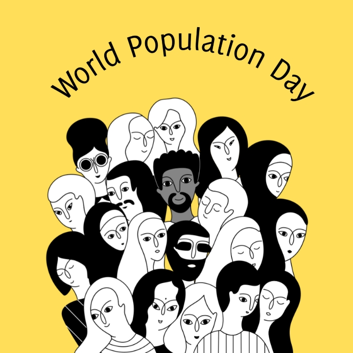 World population day Template | PosterMyWall