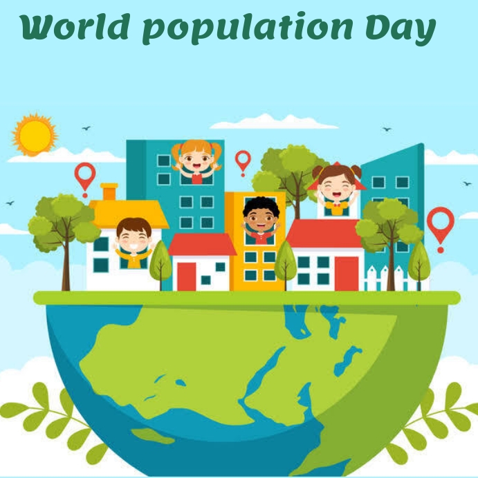 World population day Template | PosterMyWall