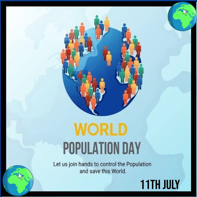 World population day Template | PosterMyWall