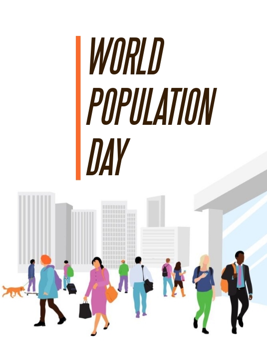 World Population Day Template | PosterMyWall