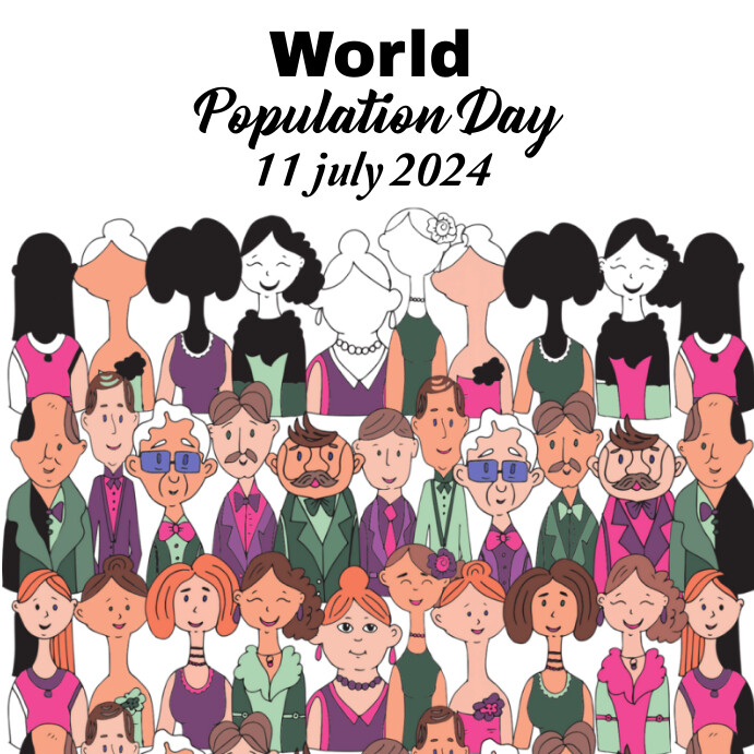 World population day Template | PosterMyWall