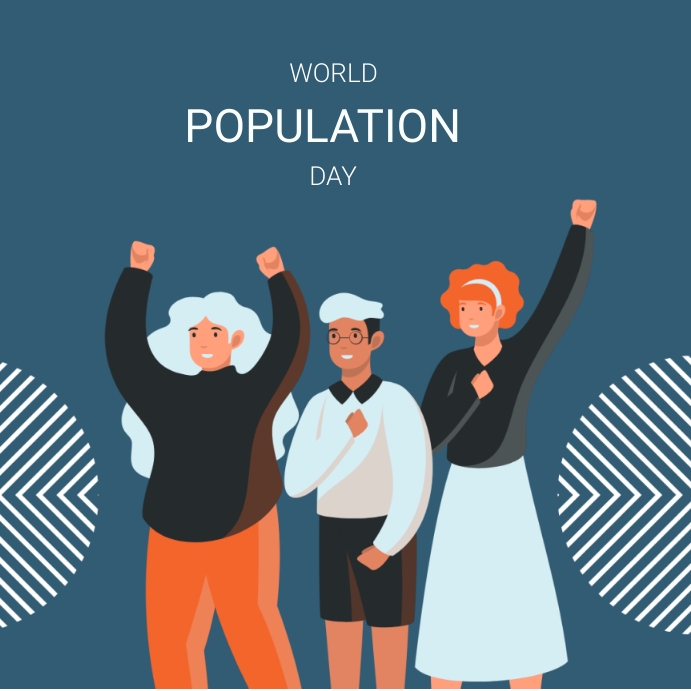 WORLD POPULATION DAY Template | PosterMyWall