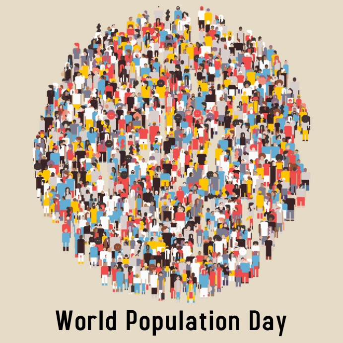 WORLD POPULATION DAY Template | PosterMyWall