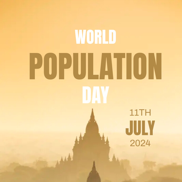 World population day Template | PosterMyWall
