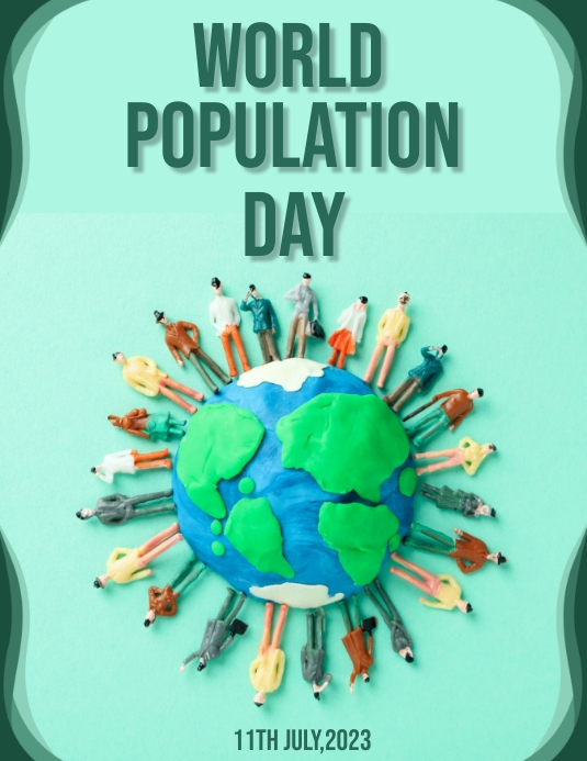 World population day Template | PosterMyWall