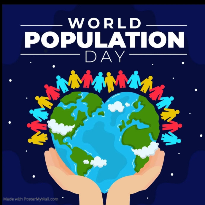 Copy of World population day poster design template ( | PosterMyWall