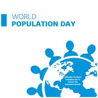 World Population Day template concept | PosterMyWall