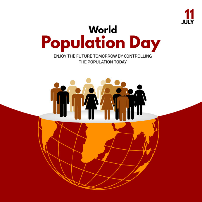 Copy of World Population Day Template | PosterMyWall