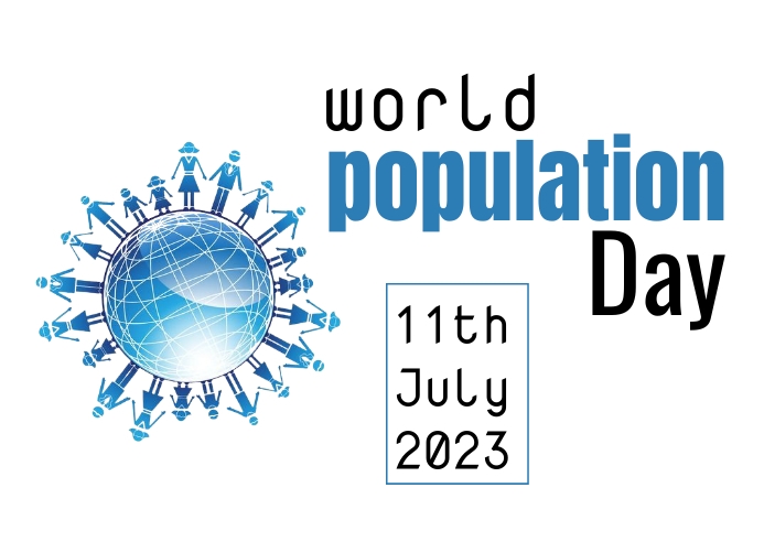 Copy of World population postcard | PosterMyWall