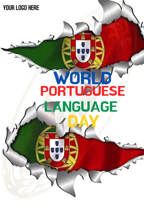 World Portuguese Language Day Poster Template | PosterMyWall