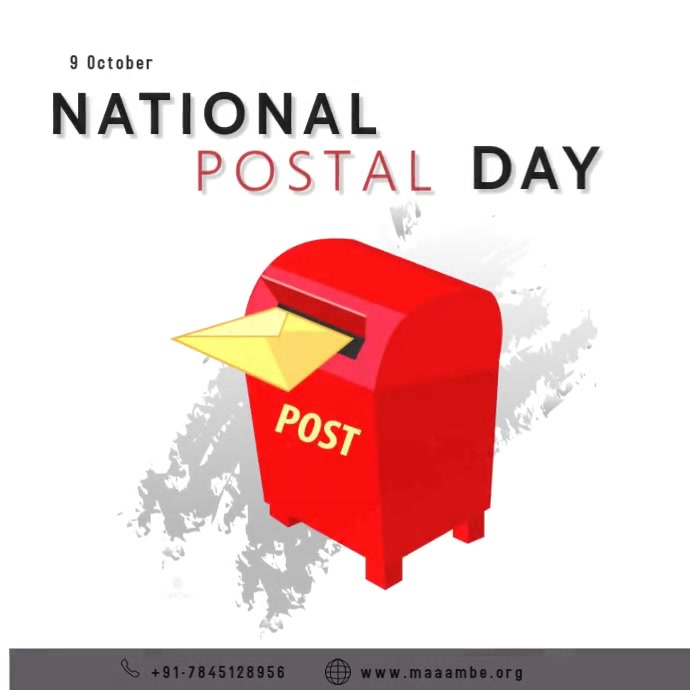 World Post Day Template | PosterMyWall