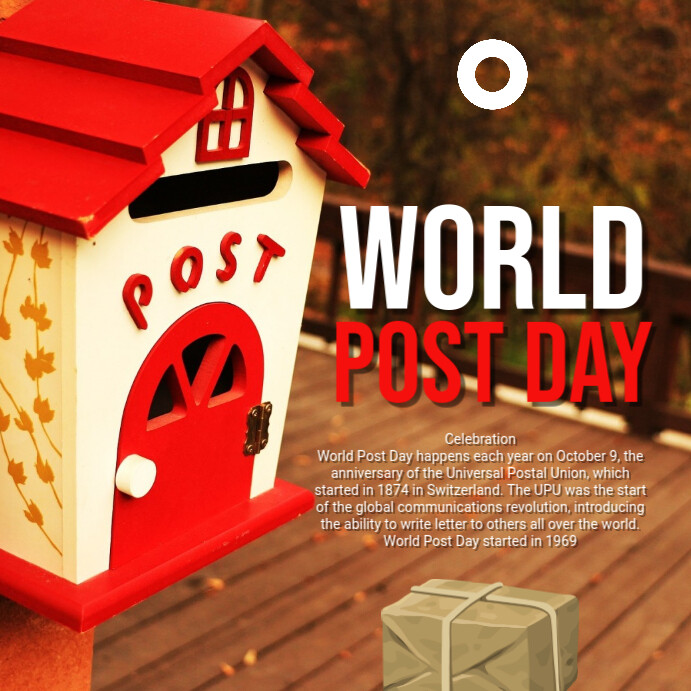 World Post Day Template | PosterMyWall