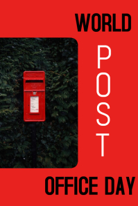 WORLD POST OFFICE DAY Template | PosterMyWall