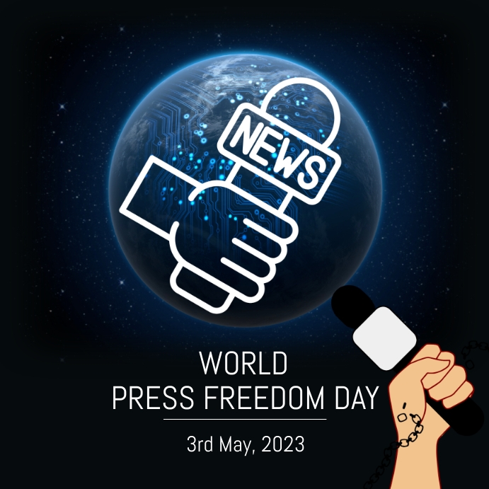 Copy of world press freedom day,press freedom post | PosterMyWall