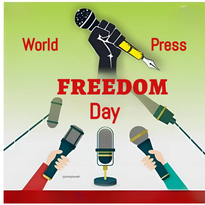 Copy of World Press Freedom Day Album Cover | PosterMyWall