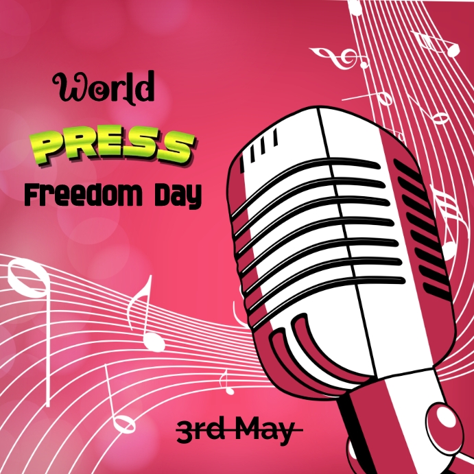 Copy of World press freedom day | PosterMyWall